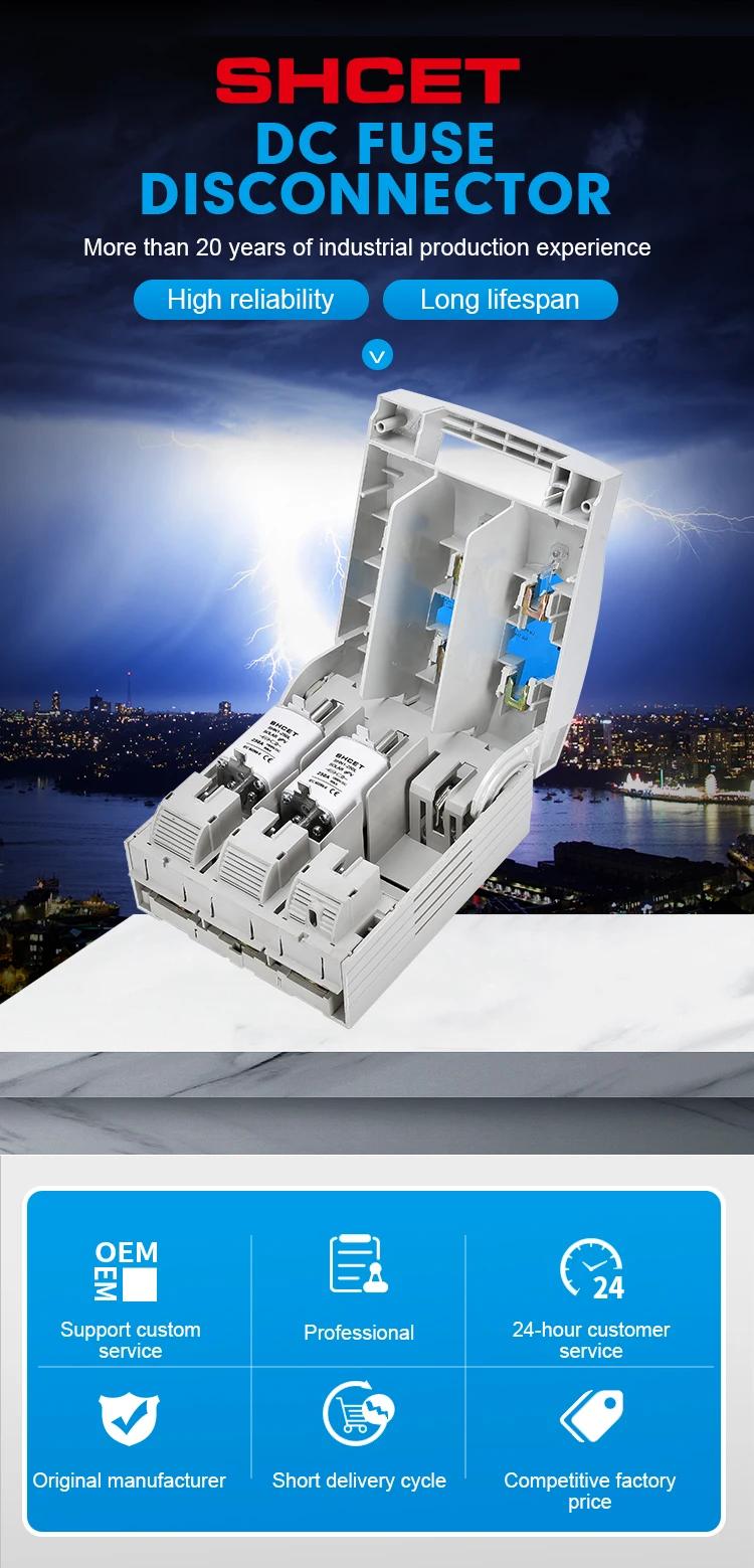 SHCET DC Isolator Strip Switch Disconnector - Reliable & Safe
