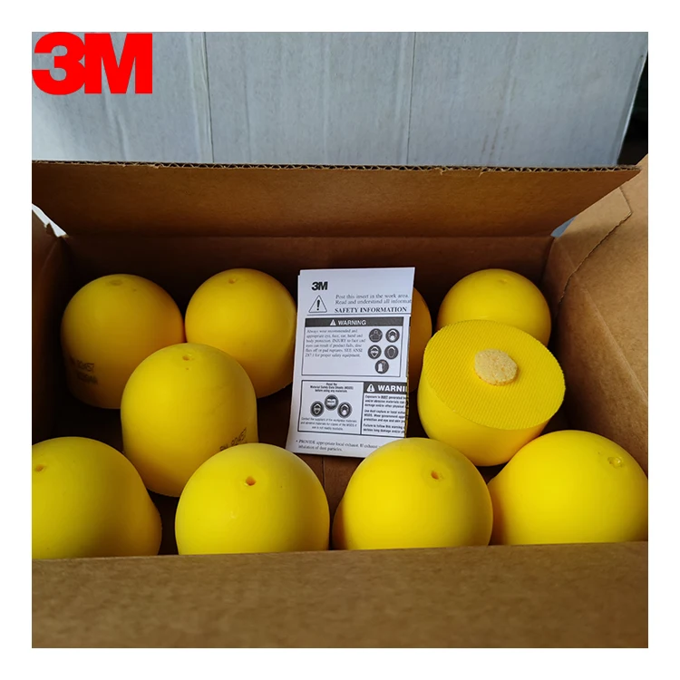 3M 82457 Hookit Center Water Feed Disc Hand Pad - High Efficiency