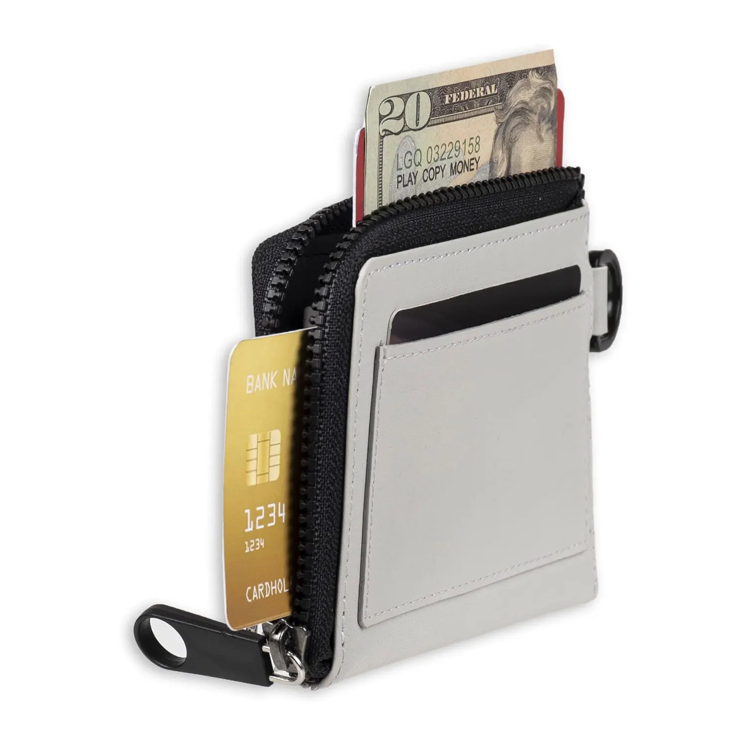 Men's Rfid Leather Slim Minimalist Card Case Wallet And Wallet Sets ...