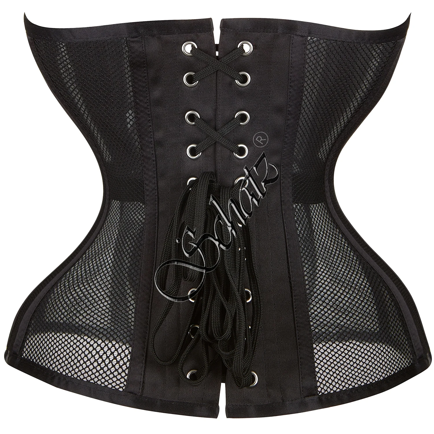 Sexy Women Girdle Gothic Corset Hourglass Waist Trainer Corset Bustier ...
