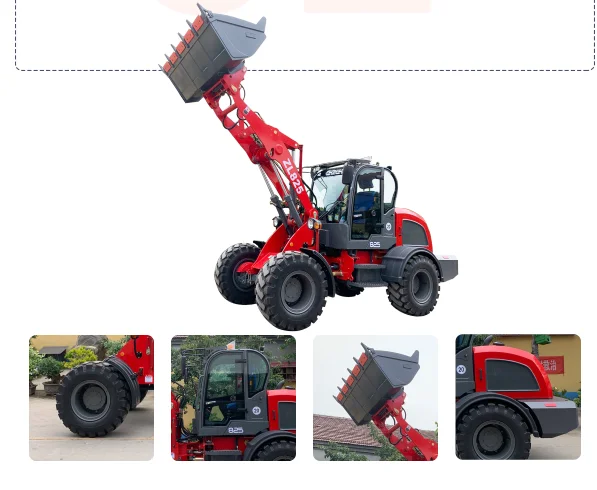 Brand New 2T European Wheel Loader with 2000kg Load Capacity, Diesel ...