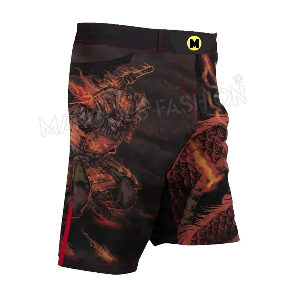Custom Made Fighting Short Custom Professional Logo Sublimated Printed ...