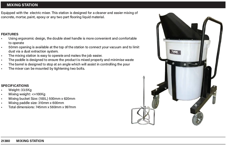 Industrial Grade Electric Mixing Machine Self-Leveling Putty Powder ...