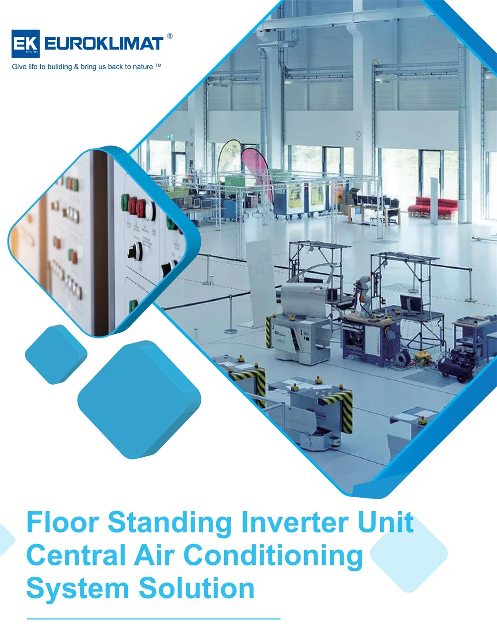 Commercial Use Floor Standing Air Conditioner Indoor Unit Industrial ...