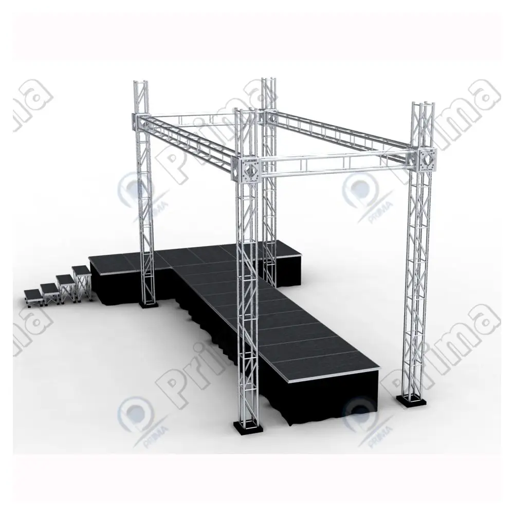 Prima Stage Truss Round Rotating Hydraulic Lifting Stage Truss Lifting ...