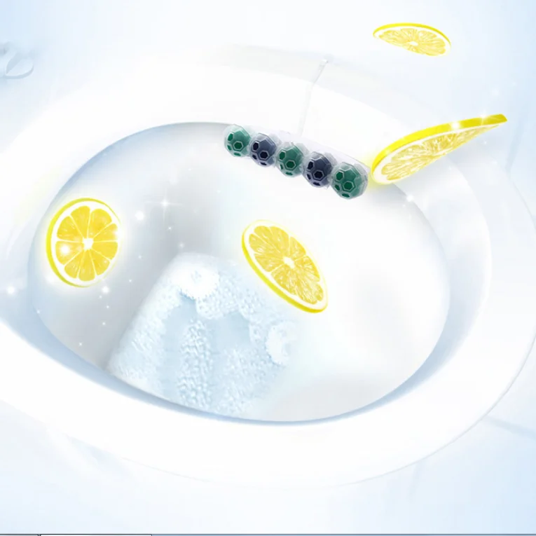 Wc Toilet Cleaner Balls - Descaling Deodorizer Round Ball