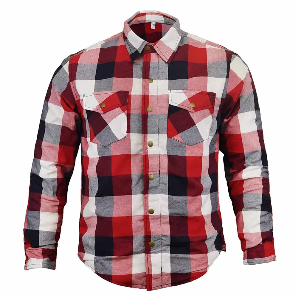 Wholesale Motorbike Protective Flannel Shirt For Men And Women ...