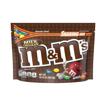 M&ms Choco Candies Milk Chocolate Beans 30.6g Chocolat M M For Kids ...