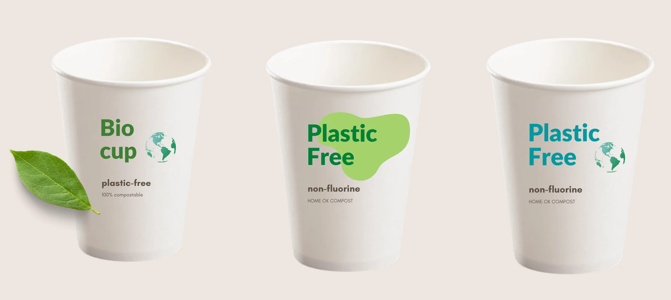 Plastic-free Paper Cups Biodegradable Packaging - Buy Biodegradable ...