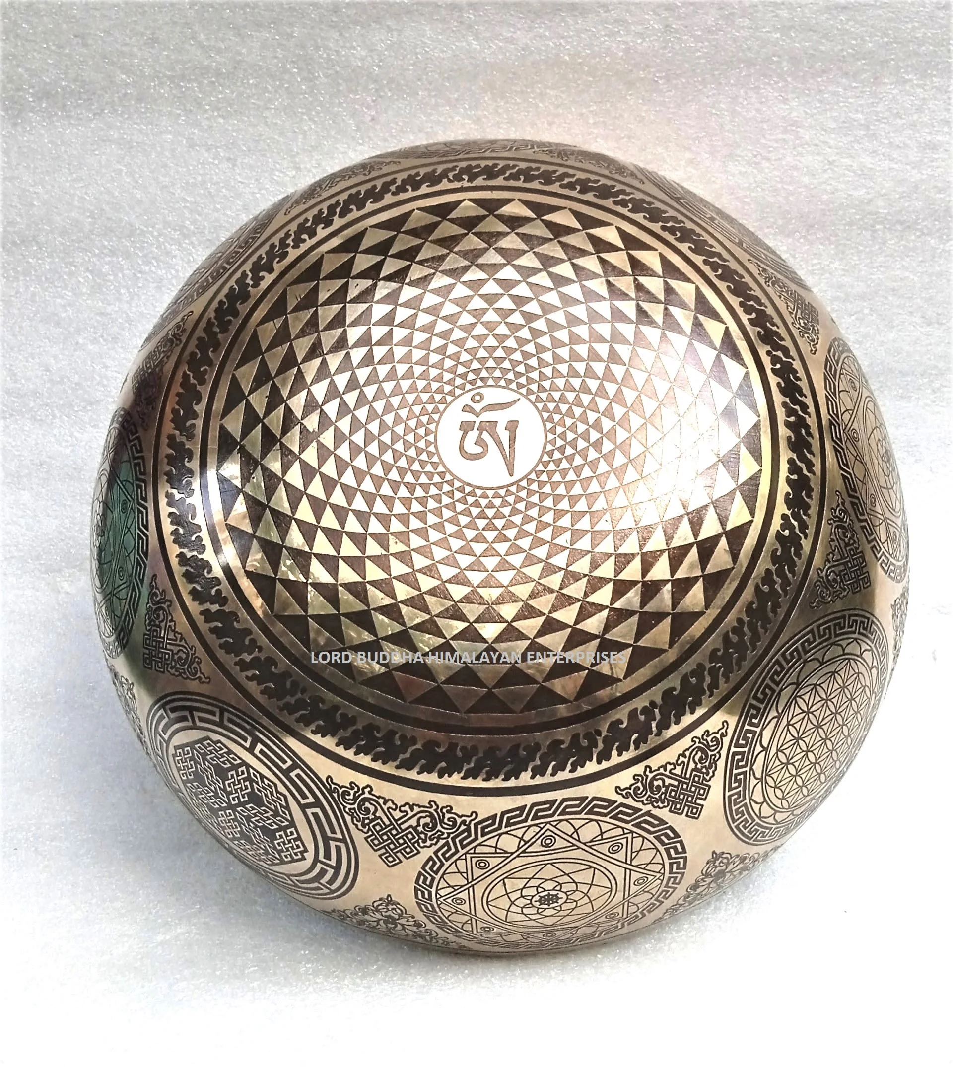 Wholesale Tibetan Handmade Special Art Singing Bowls In Brass Metal ...