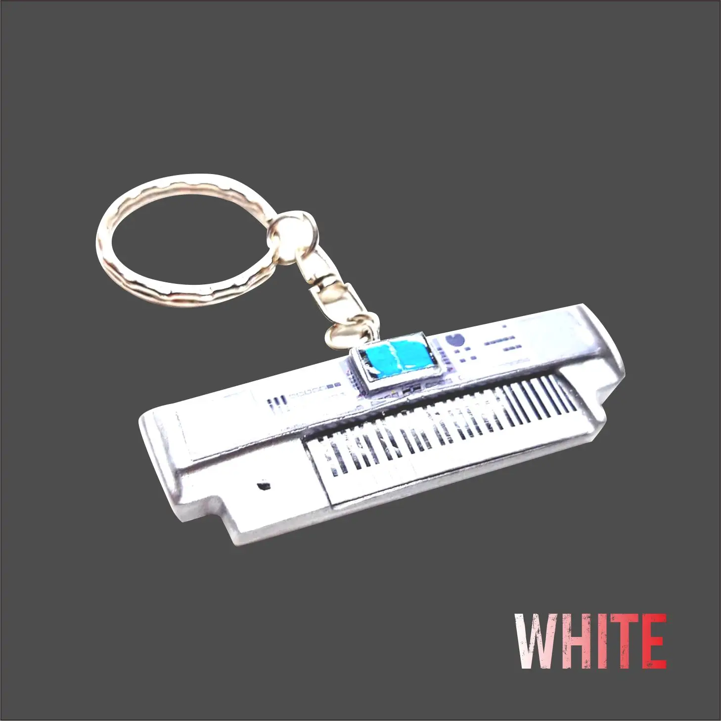 Polyresin Nautical Keyboard Keychain - Customized Design