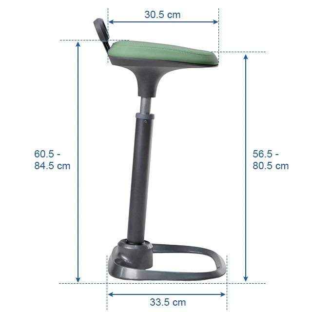 ZERO Standing Seat - Adjustable Sit Stand Stool by SEATWELL