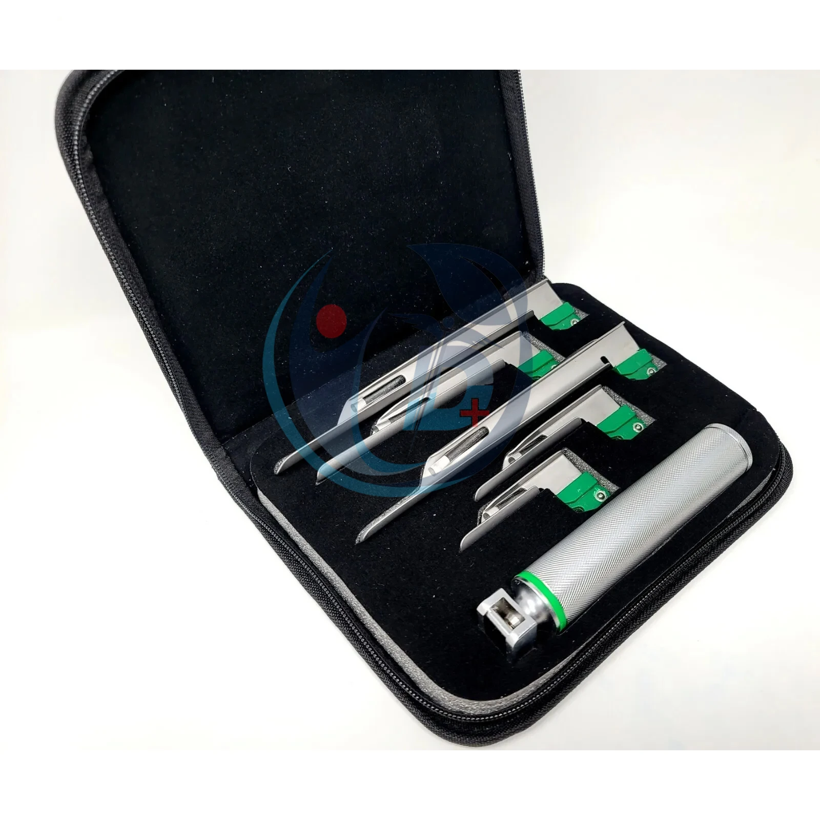 Mccoy Mega Fiber Optic Laryngoscope: 3 Blades + Medium Handle (ce ...