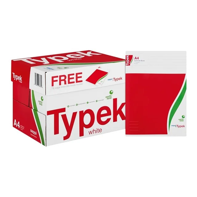 Typek Premium Copy Paper White A4 80g Per Box 5 Packs Of 500 Sheets ...