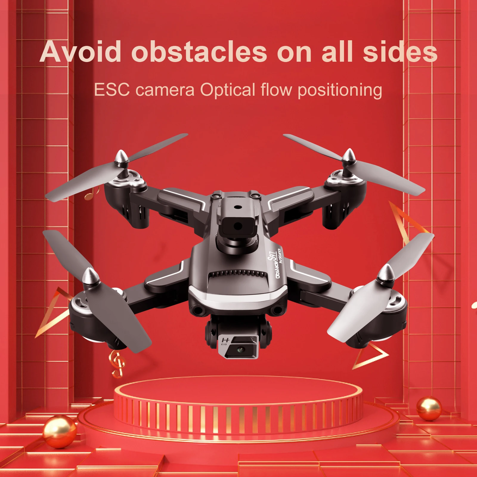 2023 New S97 Mini Drone 4k Hd Camera Wifi Fpv Hight Hold Foldable ...