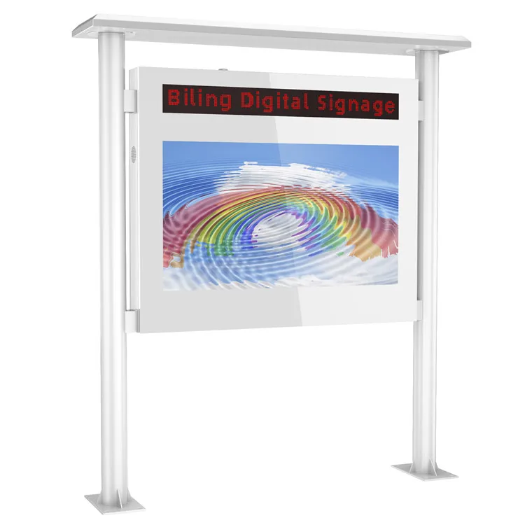 Outdoor Restaurant Menu Display Digital Indoor Lcd Digital Display Wall ...