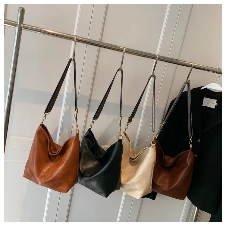 Women's Retro Style Vintage Crossbody Bag Geometric Strap Hobo Bags ...