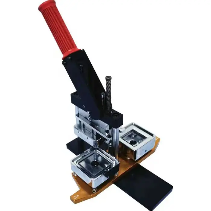 2*2inch 50*50mm Manual Rectangle Fridge Magnet Maker Machine All-metal ...