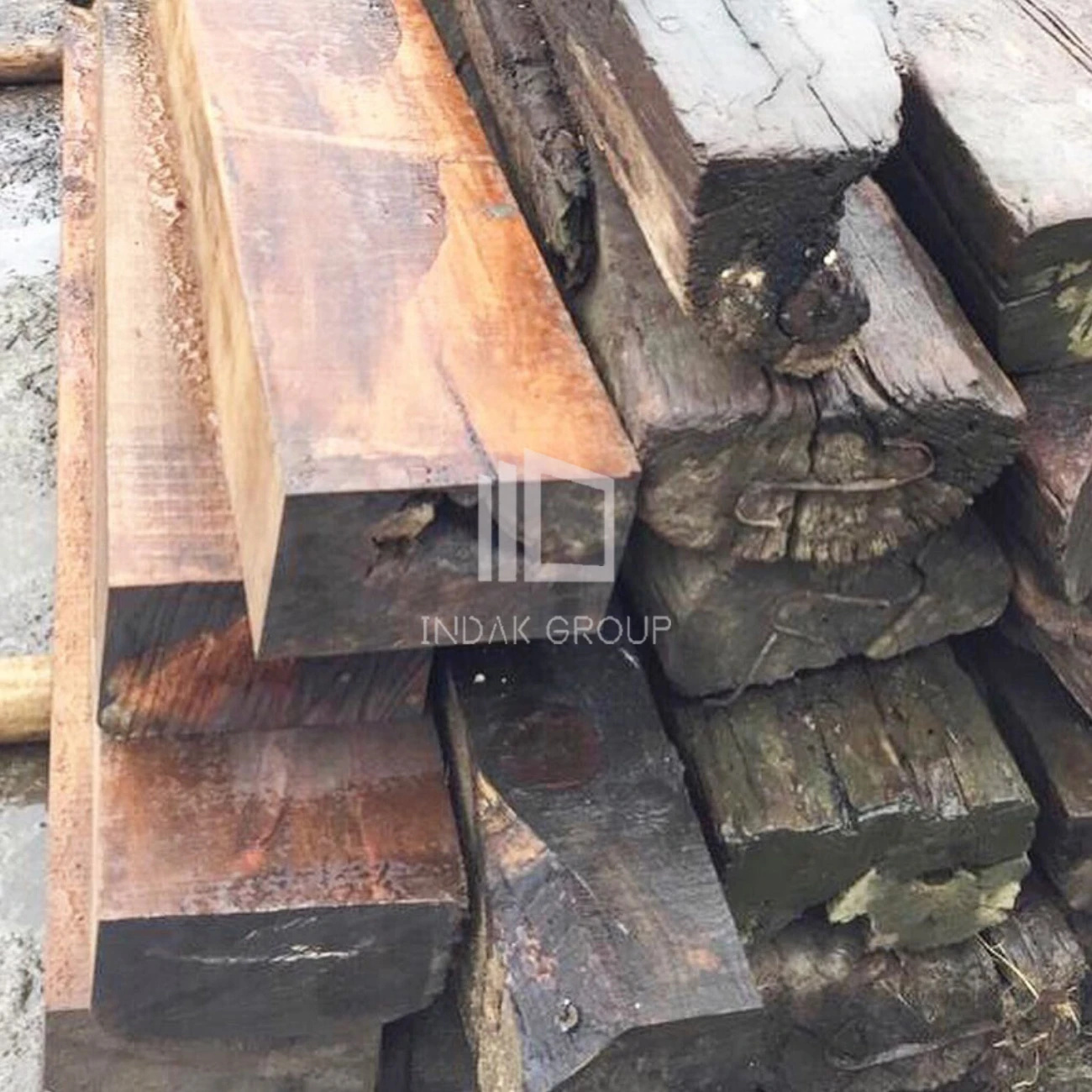 New Quality Reclaimed Oak Wooden Sleepers For Trailway - Buy Good Sell ...