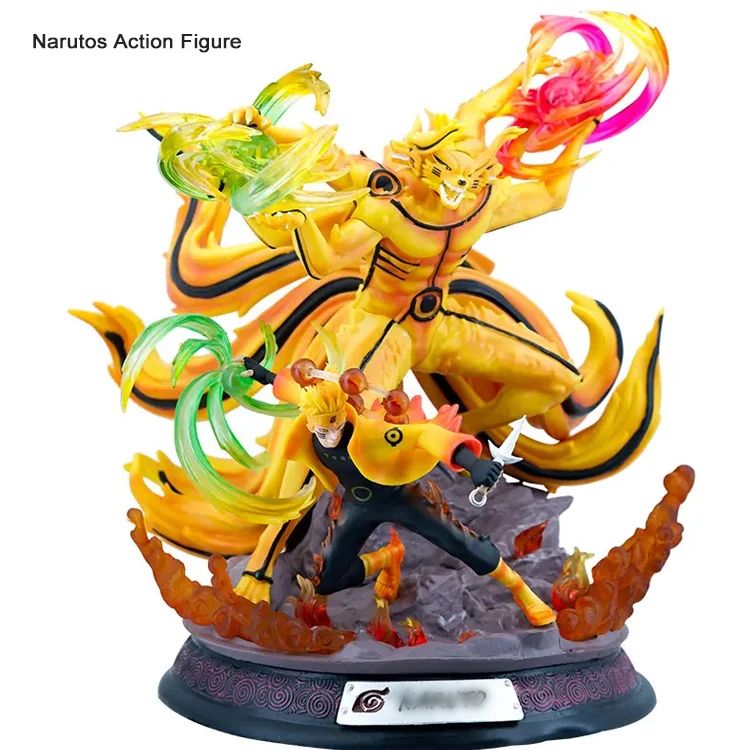 35cm Gk Figurine Narutos Anime Action Figure Pvc Narutos With Light ...
