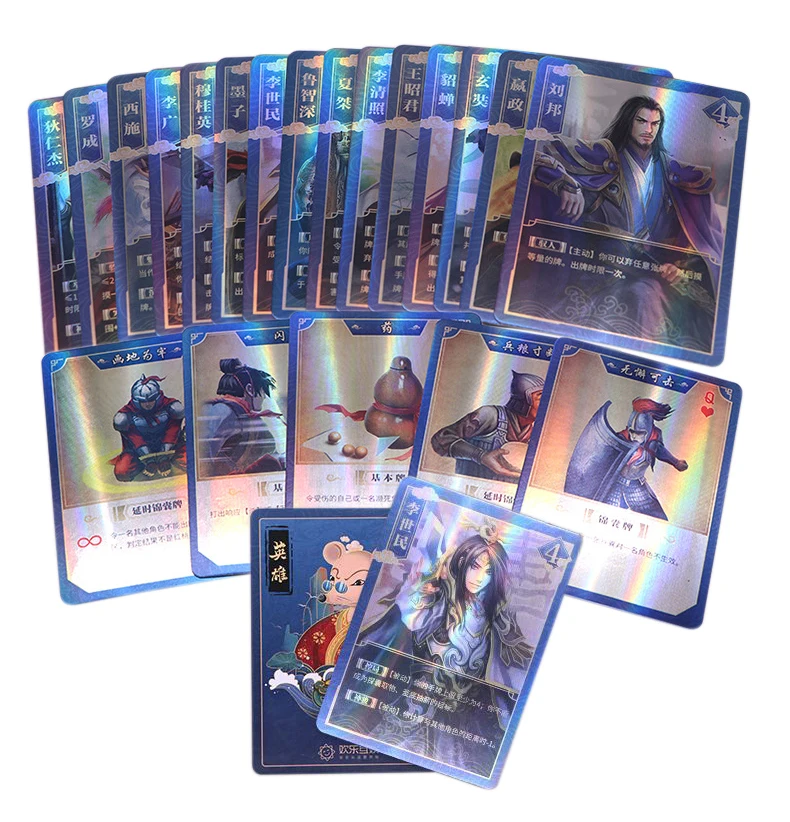 Wholesale Custom Anime Foil Trading Cards - Professional Printing