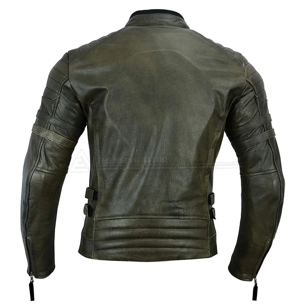 Best Selling Leather Made Motorbike Jacket For Men Custom Design Hot ...