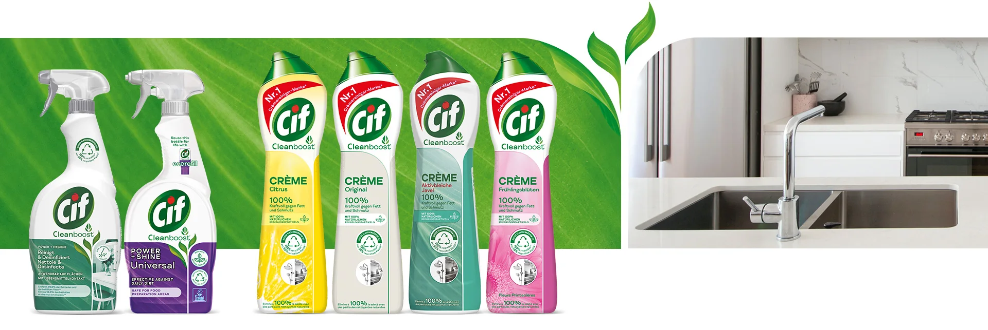 500ml Of Brilliance Cif Ultra Power Inox - Elevating Stainless Steel ...