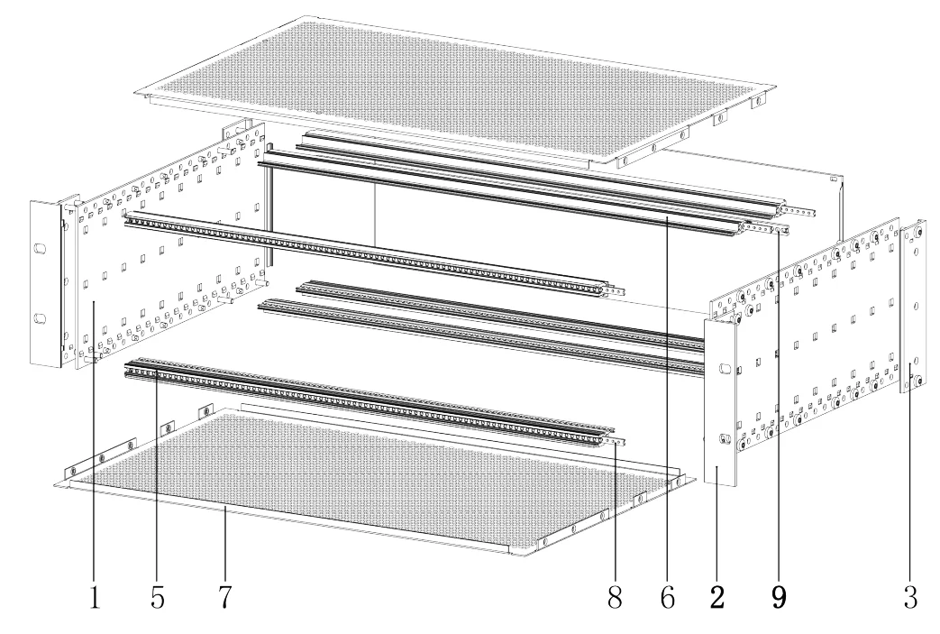 RDEKONO BEK 3U Subrack Box - Rittal Schroff 19" ATCA VPX