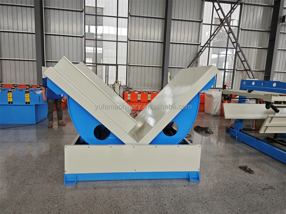 America Turn over 90 Degree Steel Coil Upender Machine