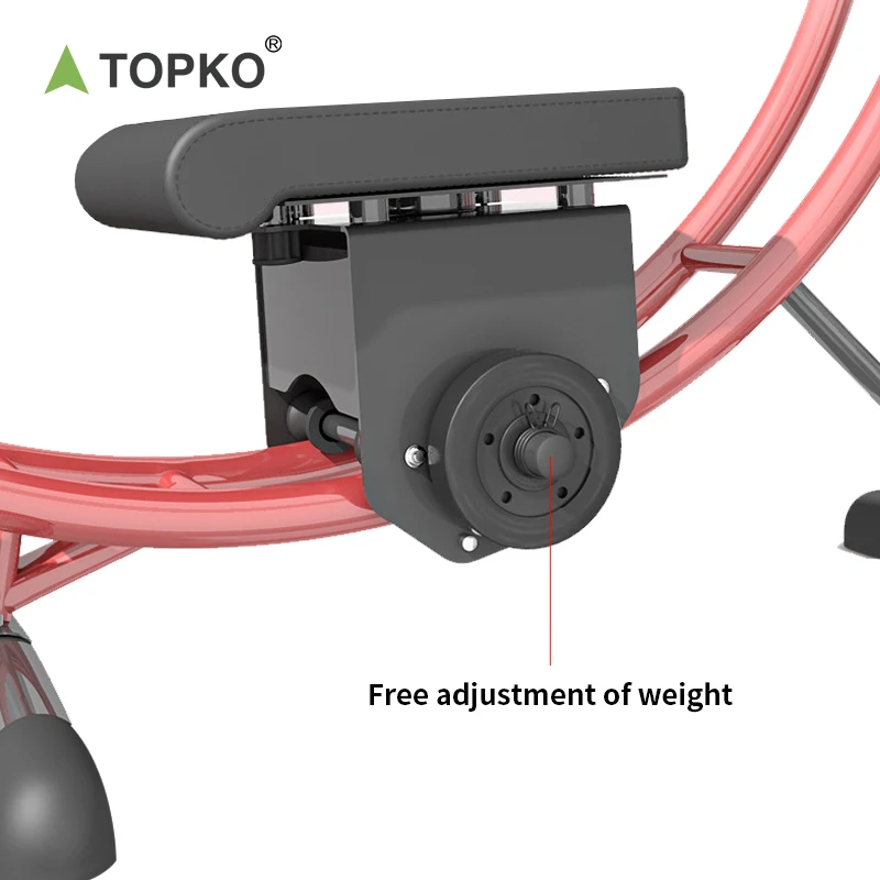 Topko Abdominal Machine Fitness Exercise Adjustable Home Indoor Gym ...