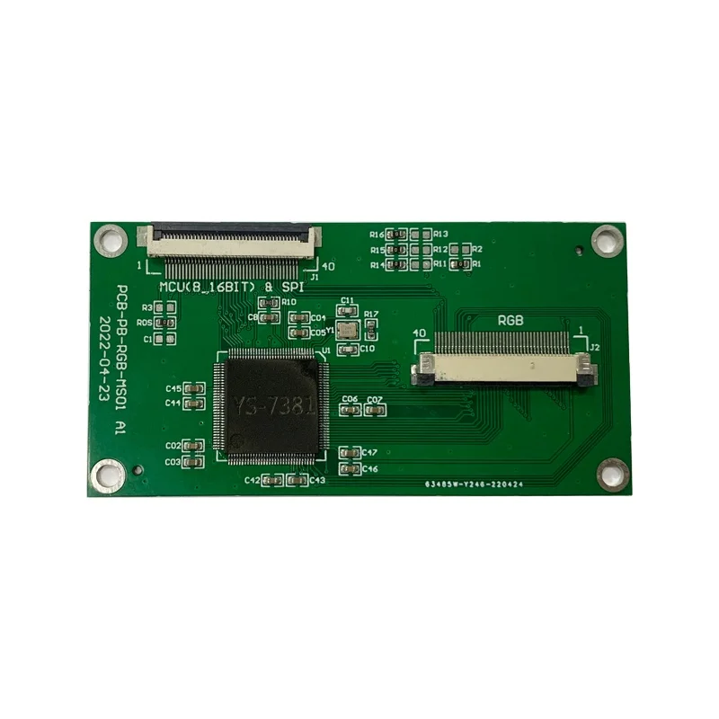 High Quality PCB Board For LCD Display MCU SPI Invert to 40 Pin RGB ...