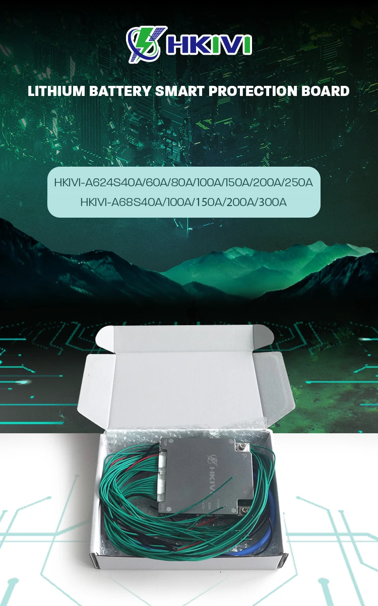 Hkivi Smart Balance Bms Active Passive Balance Bms Protection Board 40a ...