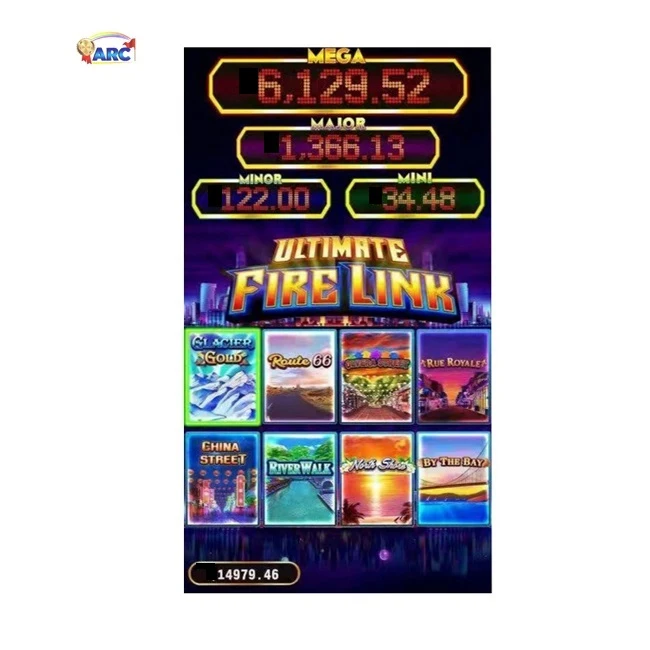 Ultimate Fire Link 8 In 1 Vertical Monitor Fire Link Multi Game - Buy ...