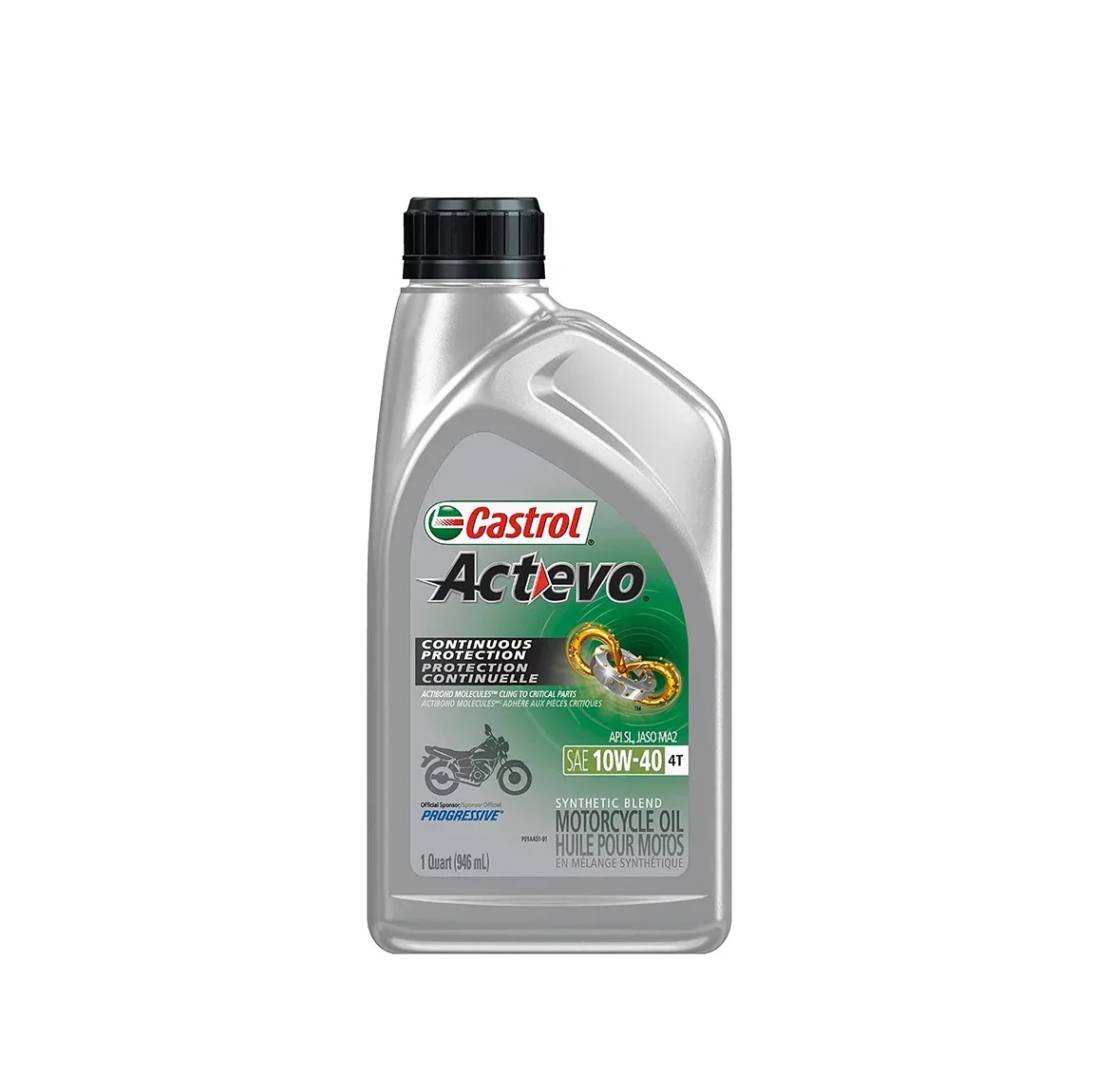 Castrol Actevo 4t 10w-40 Synthetic Blend Motorcycle Oil,1 Quart - Buy ...