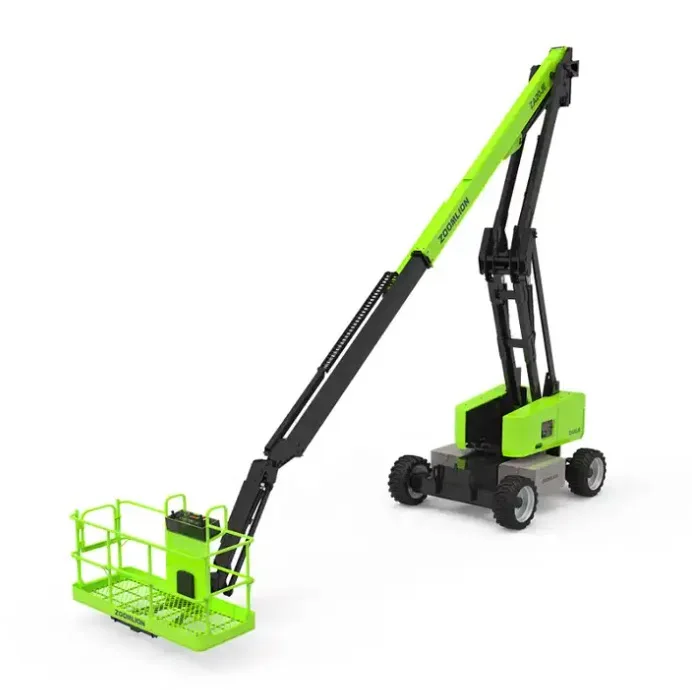 ZOOMLION ELECTRIC ARTICULATING 21m BOOM LIFTS ZA20J - 250kg Capacity