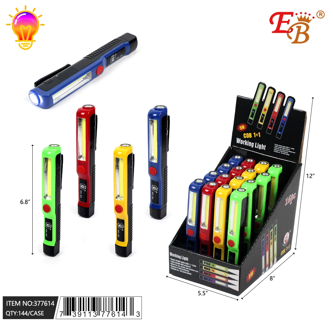 6.8\" COB Dual-Function Working Light 9DIS(16)/CS with 144PCS/CS Flash ...