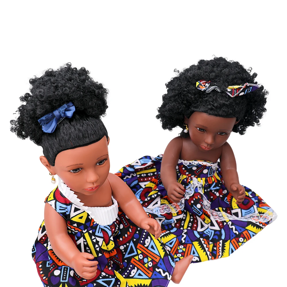 Nathaniel 2024 New Design - 18 Inch African Girl Dolls