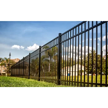 Safety Compliance 3 Rail Rake Bottom 60" X 72" Aluminum Fence Panel For ...