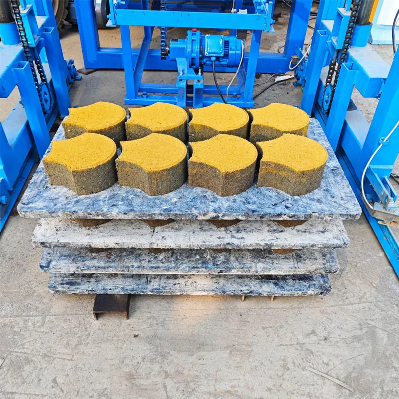 Cement Interlocking Brick Machine Vibration Forming Hydraulic Block ...