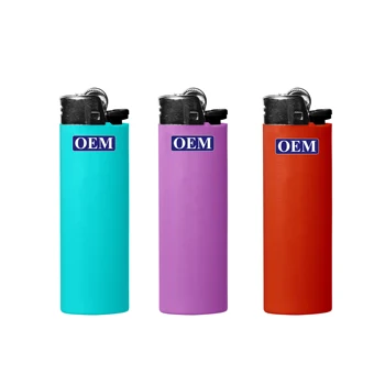 Easy To Carry Classic Refillable Plain Different Color Lighters In ...