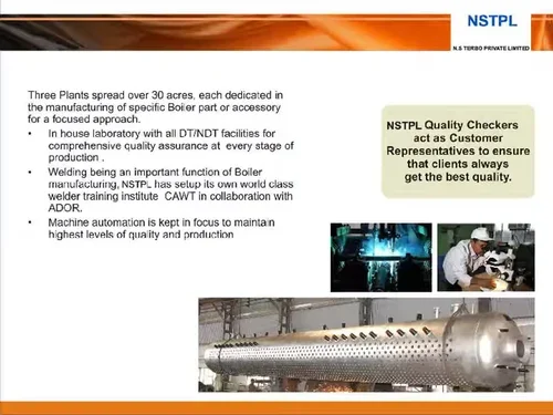3MW Multi Stage Back Pressure Steam Turbine - Low Maintenance