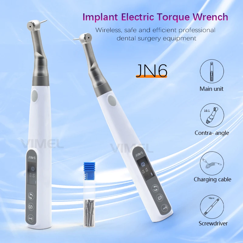 Dental Electric Wireless Torque Wrench - 360 Rotation