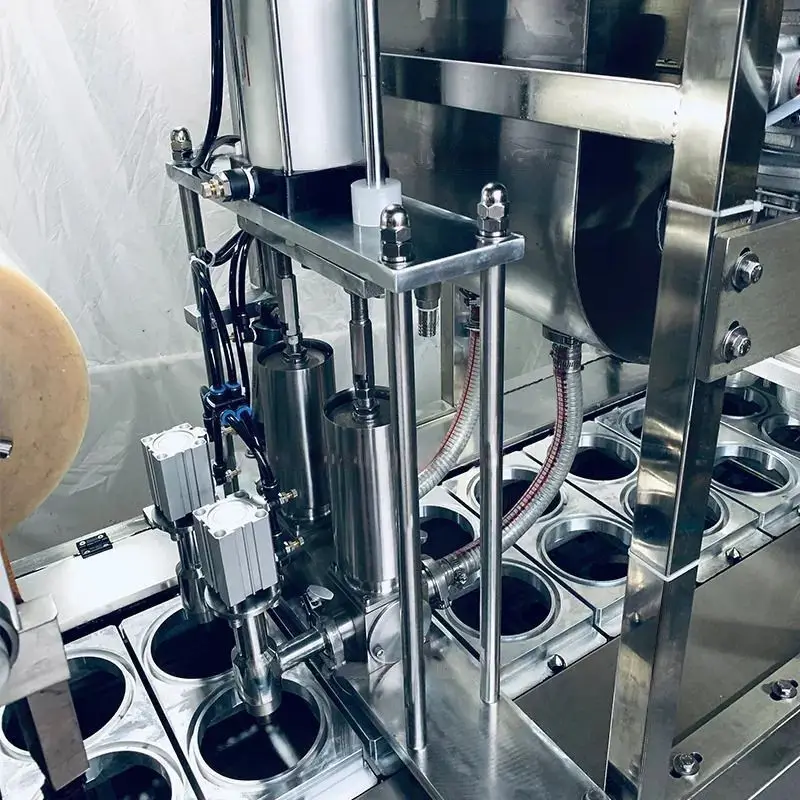Automatic Dairy Processing Packaging Machinery for Cheese Mayonnaise Yoghurt Making for Milk and ...