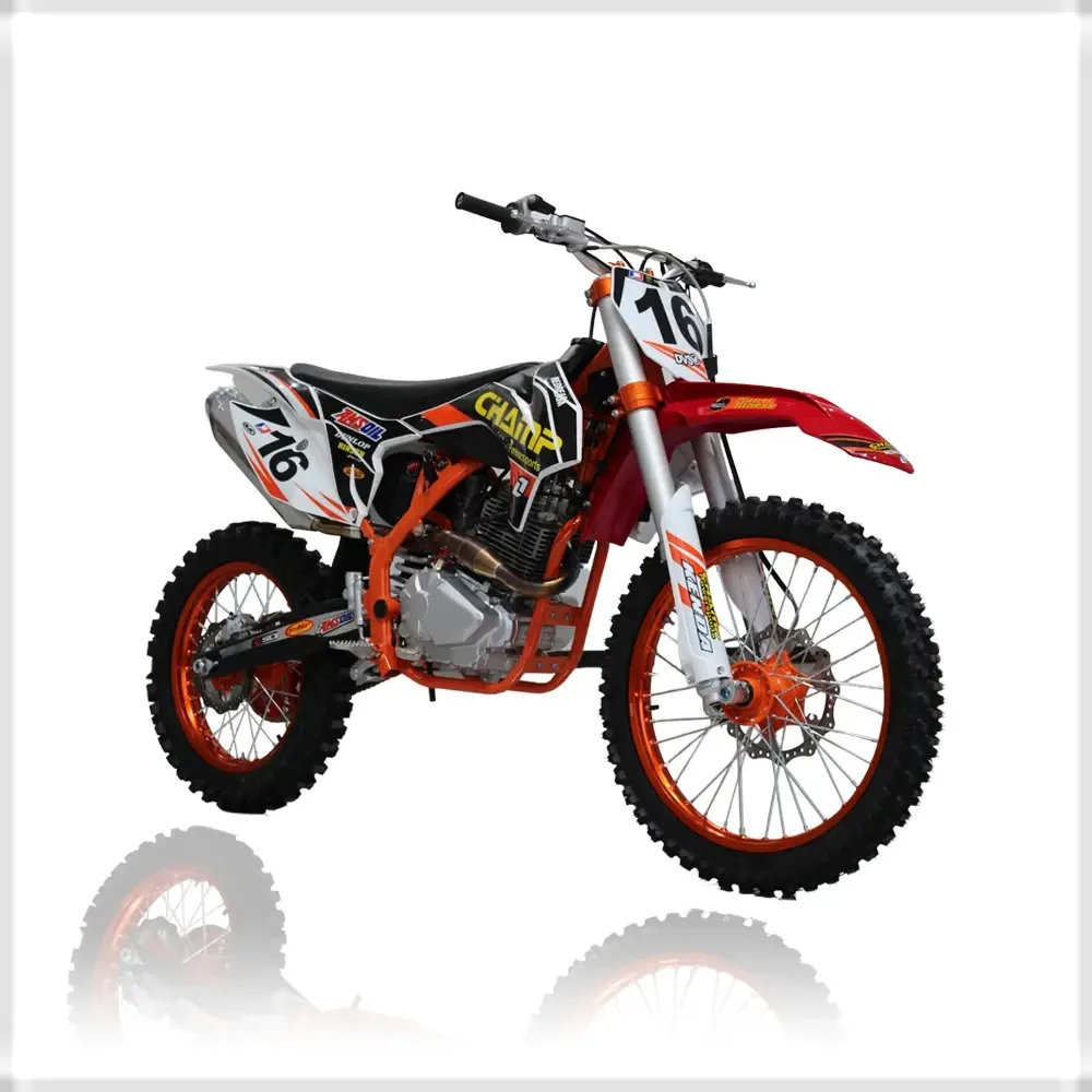 250cc 300cc 2 Stroke Off-road Gasoline Motorcycle Blue Orange Red Racing Moto Trail Dirt Bike ...