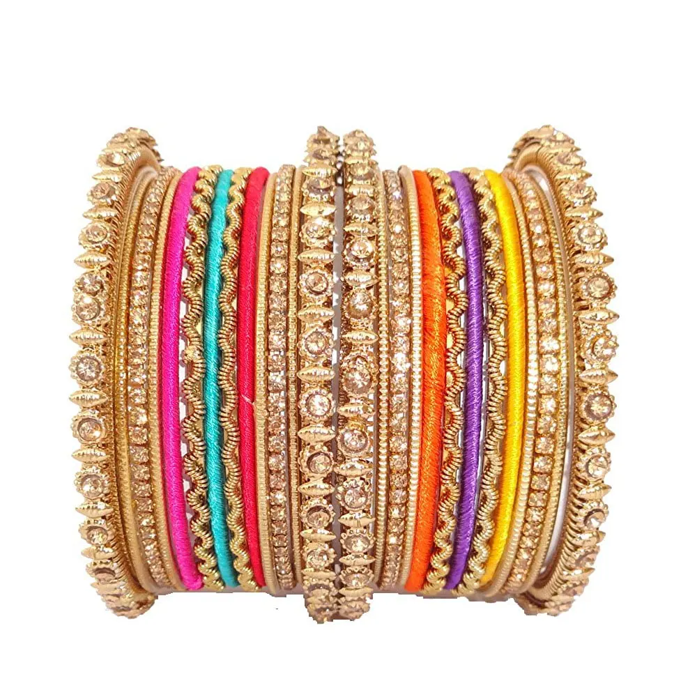 Indian Bridal Bangle Ethnic Floral Acrylic Punjabi Churiya Bangle ...
