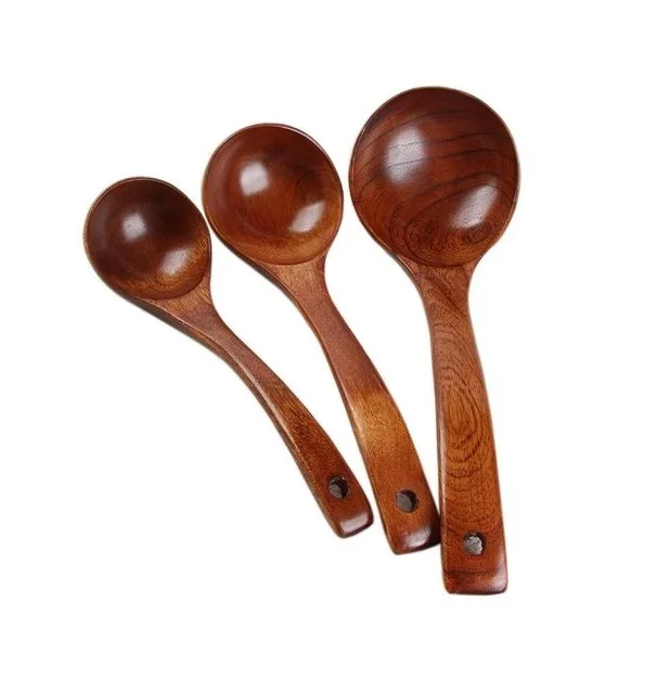 Indian Handmade Design Wooden Serving Spoon Use For Home And Hotel ...