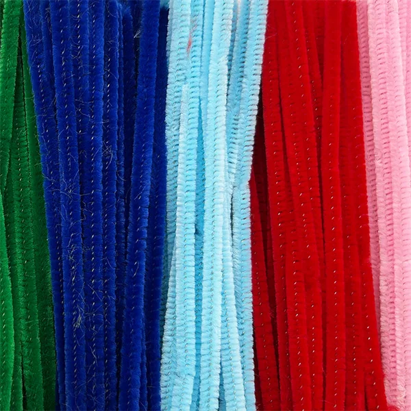 1000pcs 6mm X 15cm Colors Fuzzy Pipe Cleaners| Alibaba.com