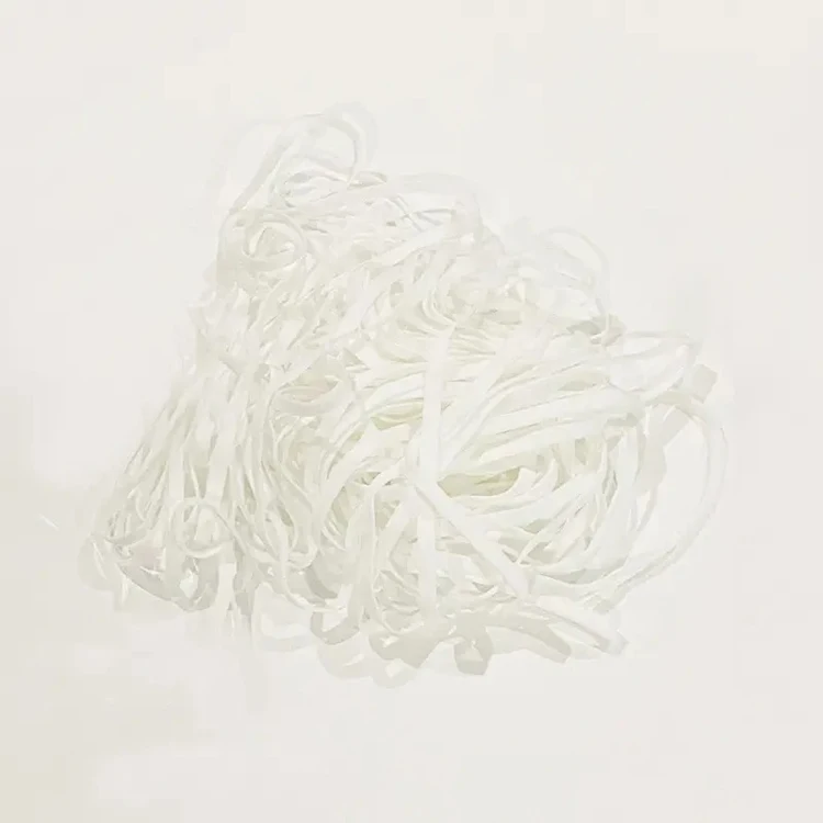 White Color Round Elastic Ear Loop Band With Roll - Buy Factory Nylon ...