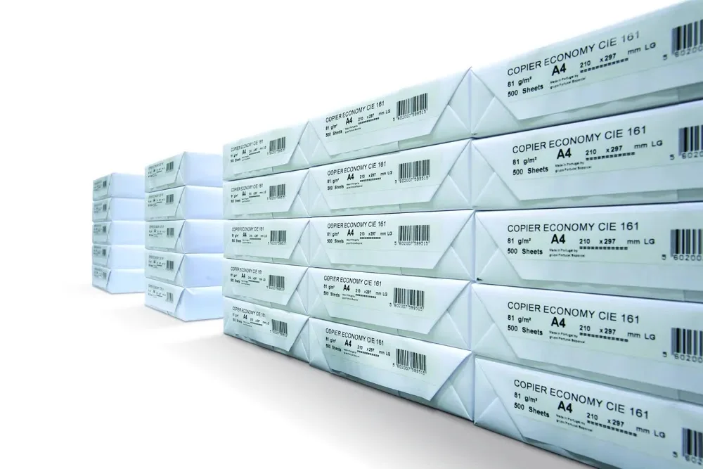 White A4 Size Copy Paper 80 Gsm 70 Gsm For Copier Laser Printing Ready ...