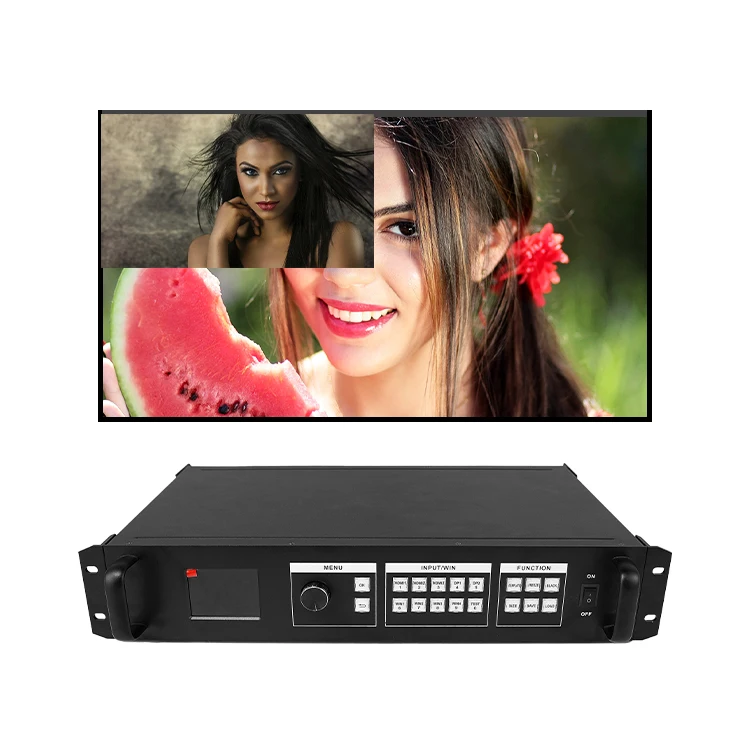 8k 4 Input 4 Output Led Screen Concert Stage Background Video Wall ...